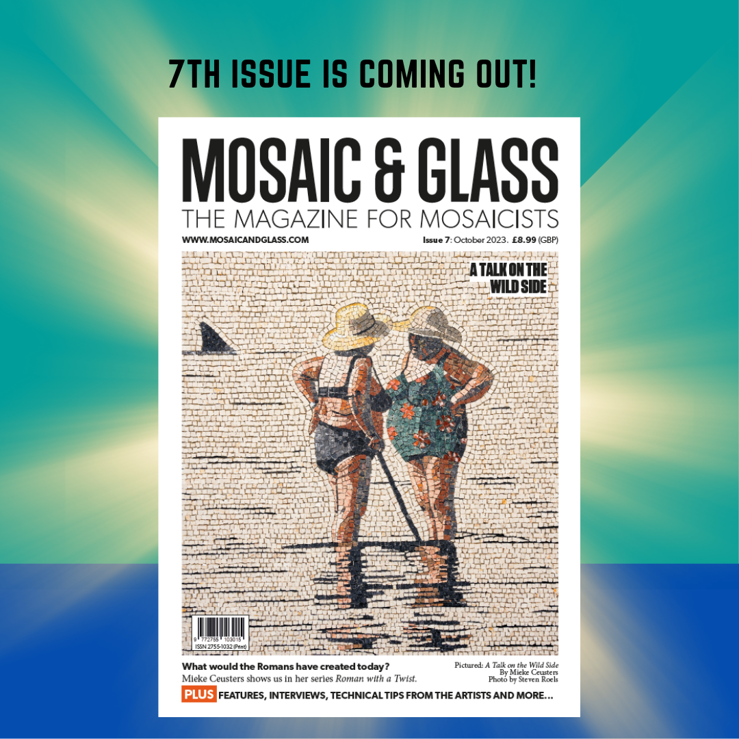 Mosaic & Glass Magazine is out mid-October – Artsy Crafts