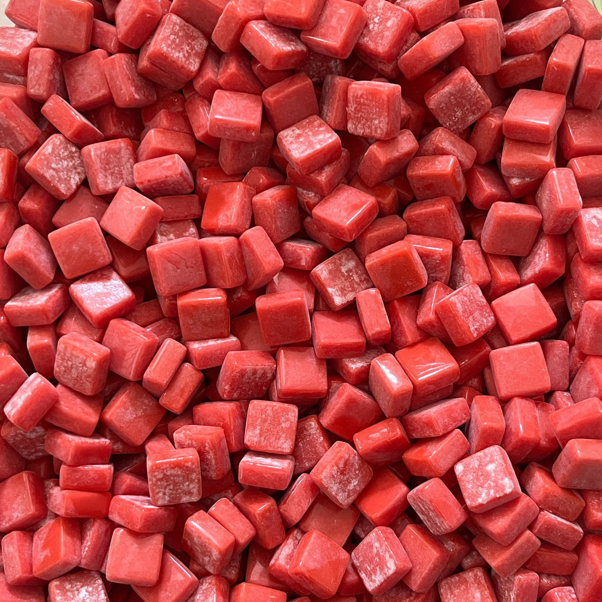 12x12 mm Squares Vermillion – Artsy Crafts