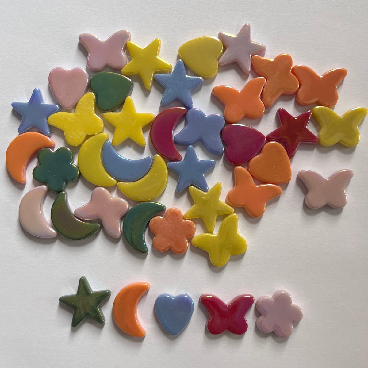 Formas de Vidrio - Mix - 100 grs – Artsy Crafts